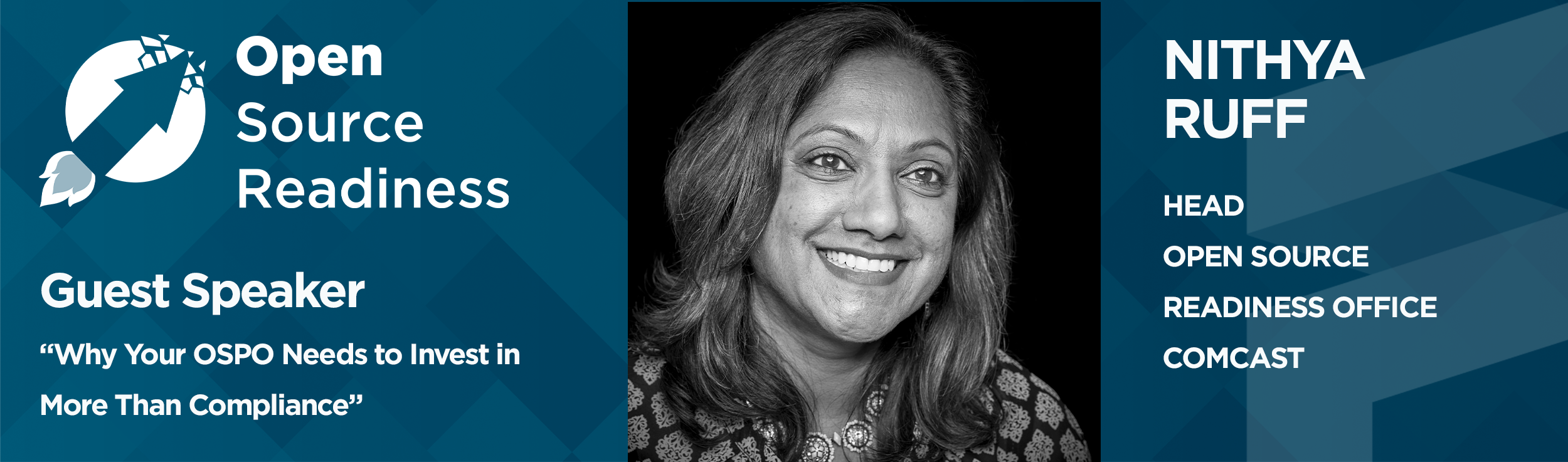 2020-08-19 Open Source Readiness Guest Speaker Nithya Ruff - Comcast